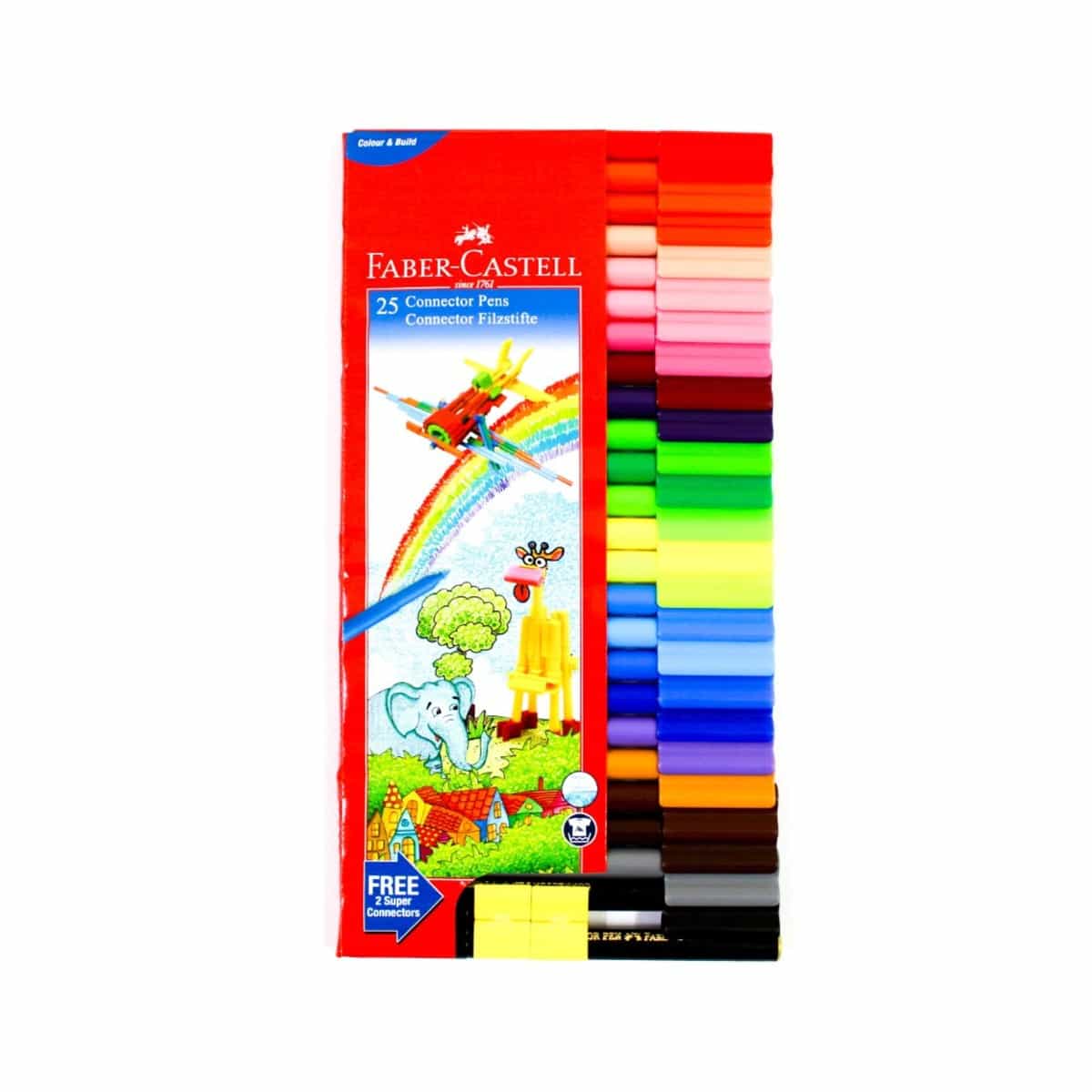 Faber Castell Connector Sketch Pens - 25 Shades - St. Francis De Sales ...