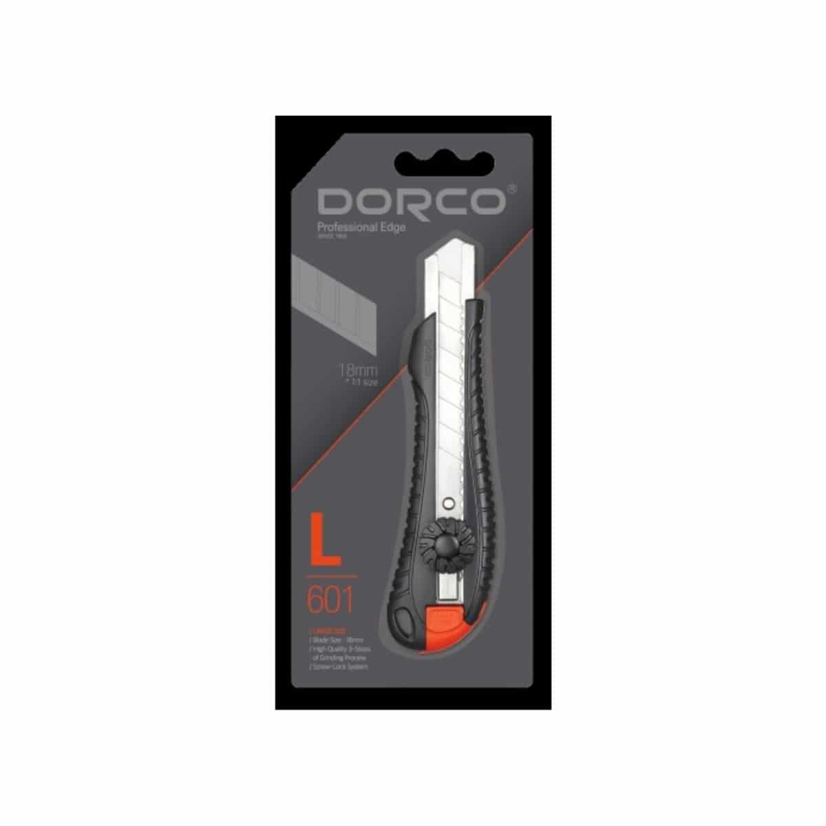 Dorco Large Cutter Knife 18mm L-601 - St. Francis De Sales Press
