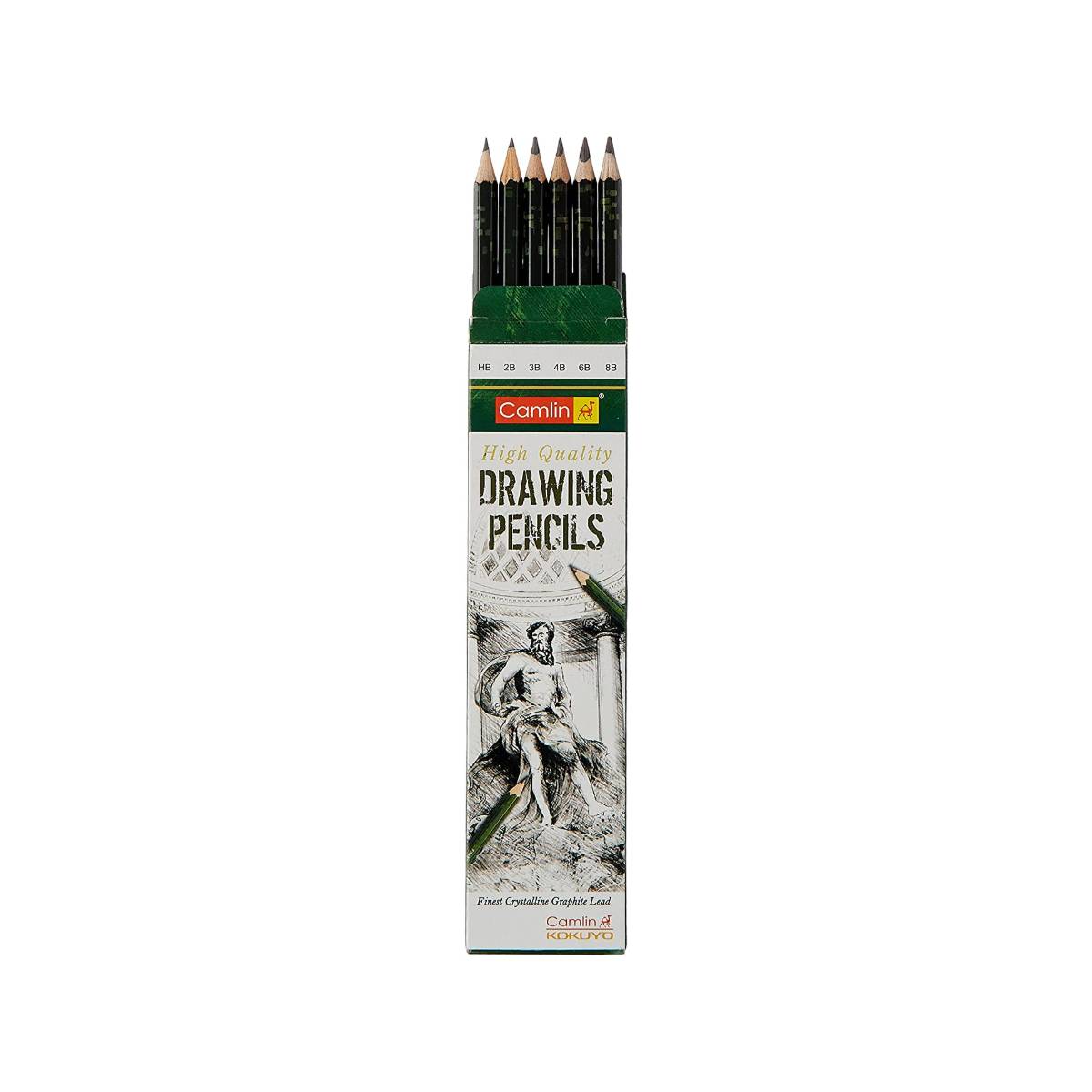 Camlin Kokuyo Drawing Pencil - Pack of 6 - St. Francis De Sales Press