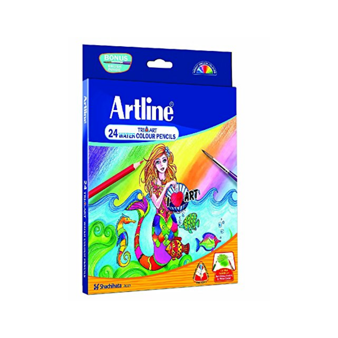 ARTLINE TRI-ART 24 Water Colour Pencils - St. Francis De Sales Press